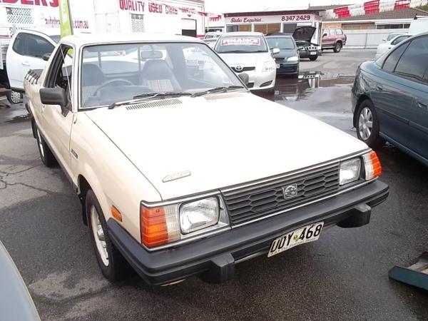 Buy Used 1988 Subaru BRUMBY 4X4 UTE Utility for $8,770 - Sell your car ...